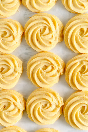 One Bowl 30 Minute Butter Cookies - Cloudy Kitchen