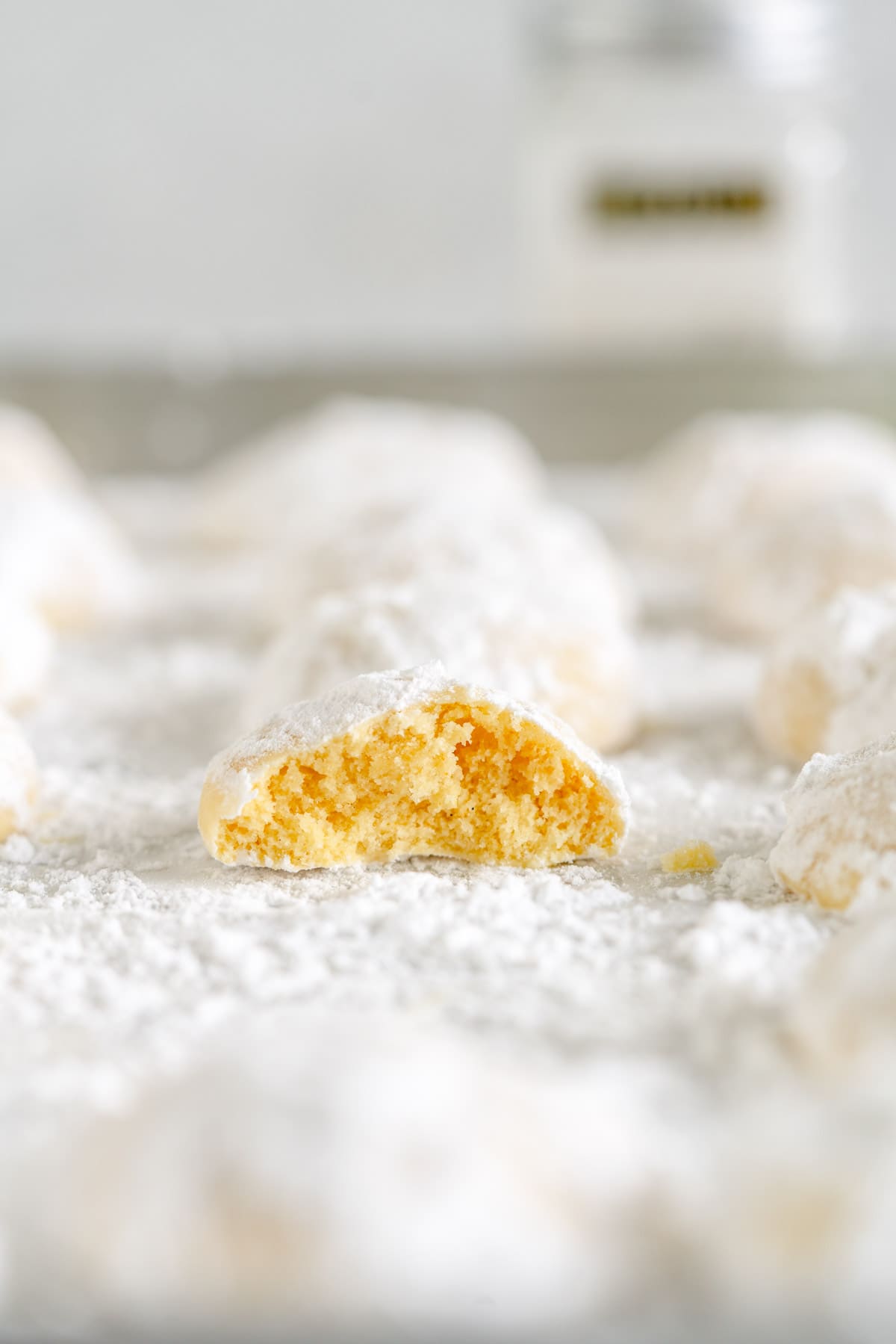 6 Ingredient Snowball Cookies - Cloudy Kitchen