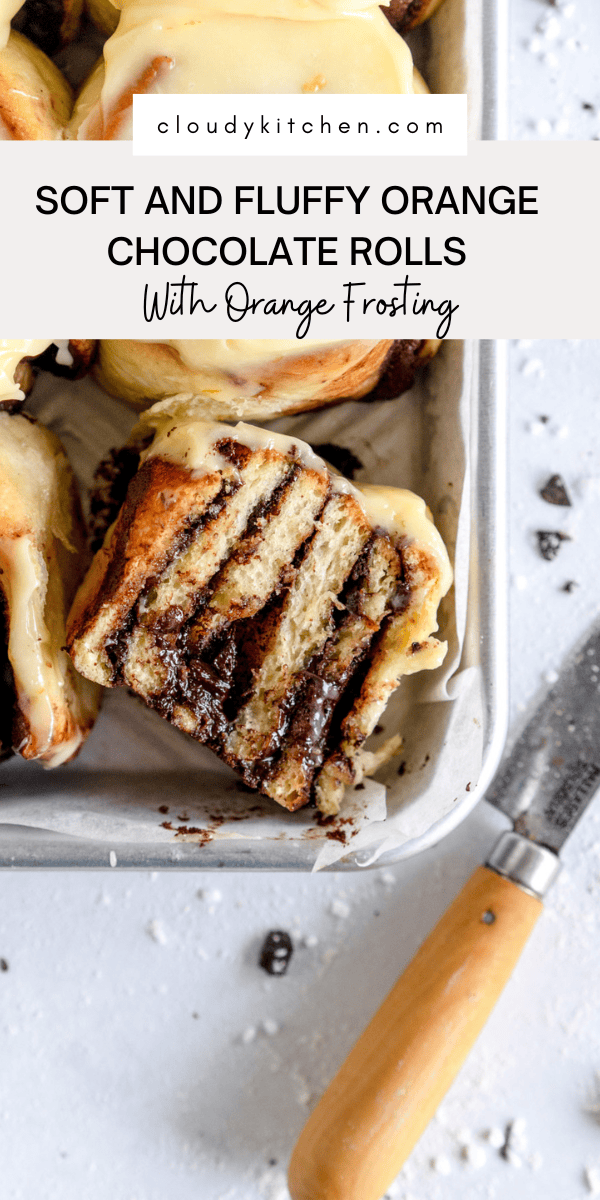 Soft and Fluffy Orange Rolls - Cloudy Kitchen