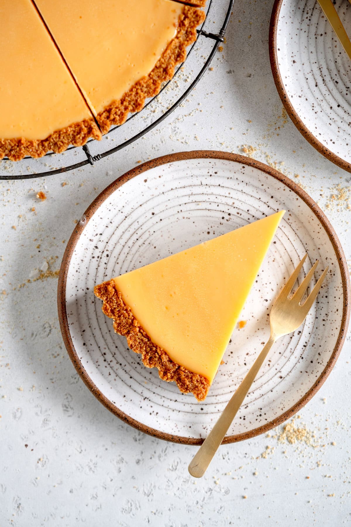 Lemon Pie with 3 Ingredient Filling - Cloudy Kitchen