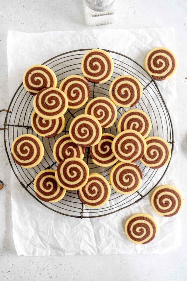 Super Cute Pinwheel Cookies (With Template!) - Cloudy Kitchen