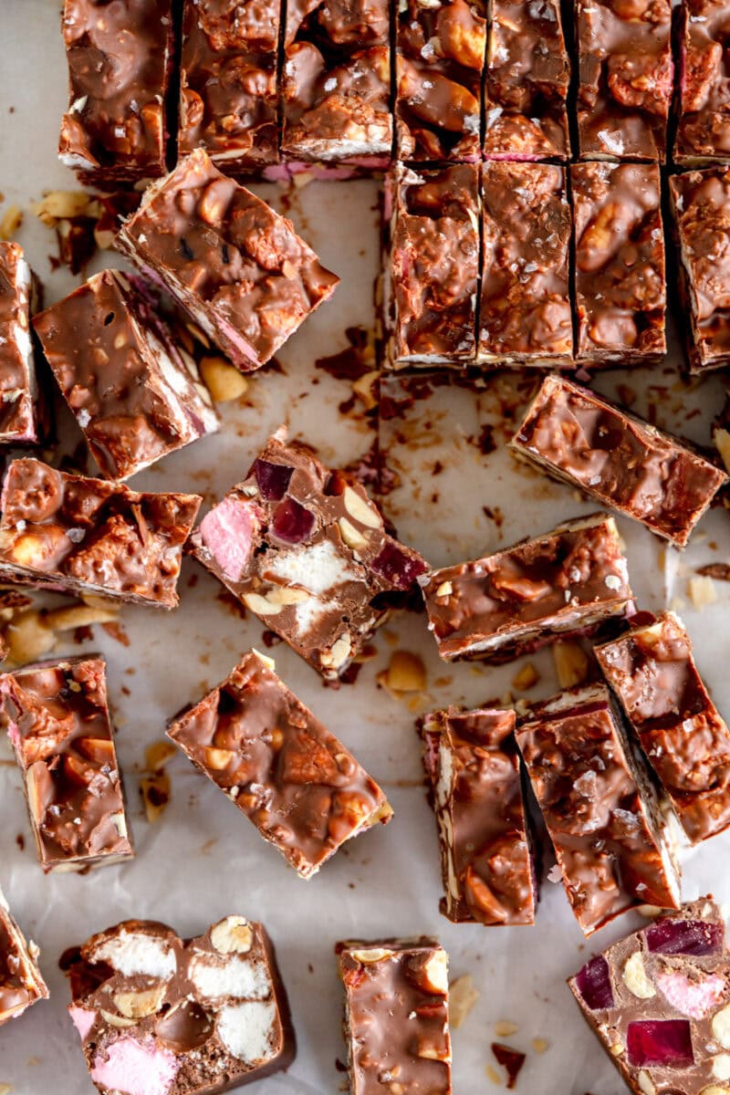 Throw Together Rocky Road (5 ingredients!) - Cloudy Kitchen