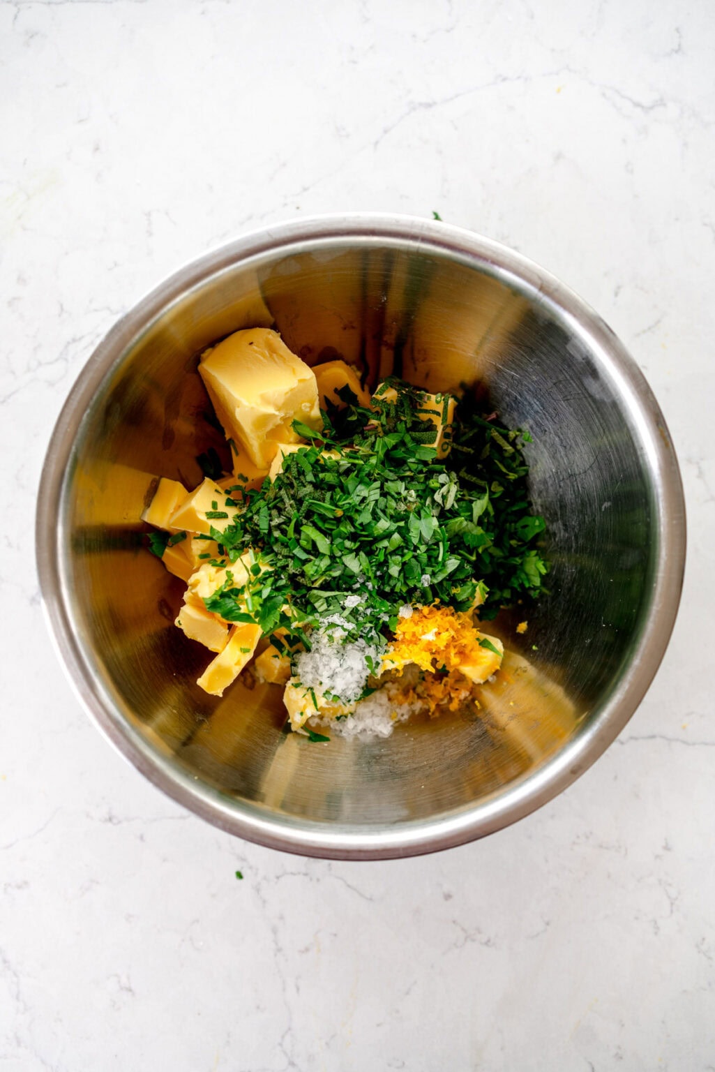 10 Minute Herby Compound Butter - Cloudy Kitchen