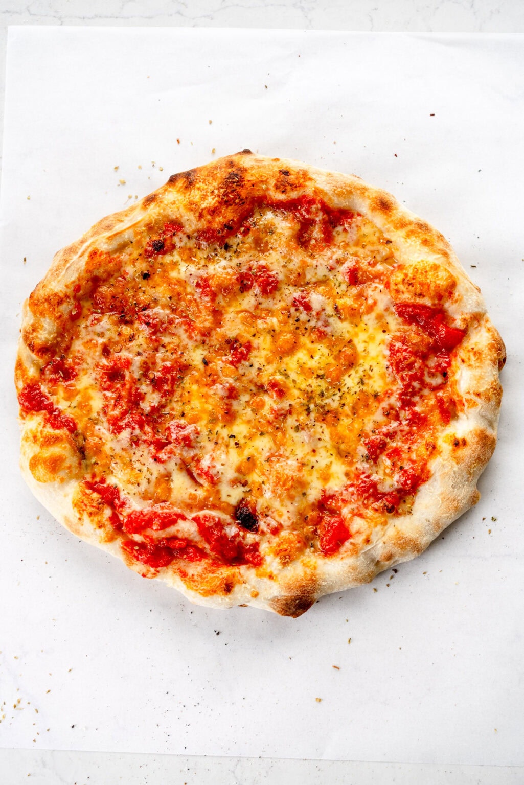 Easy Double Cheese Pizza - Cloudy Kitchen