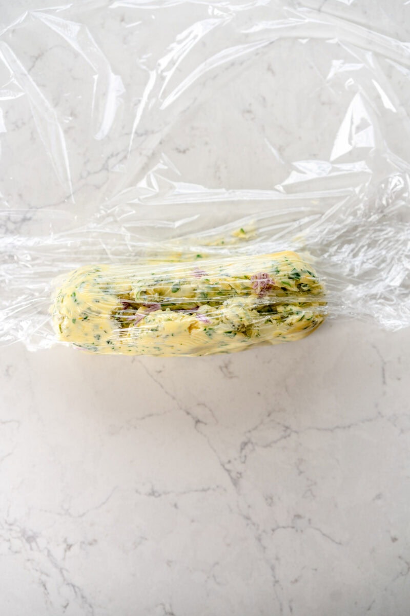 10 Minute Herby Compound Butter - Cloudy Kitchen